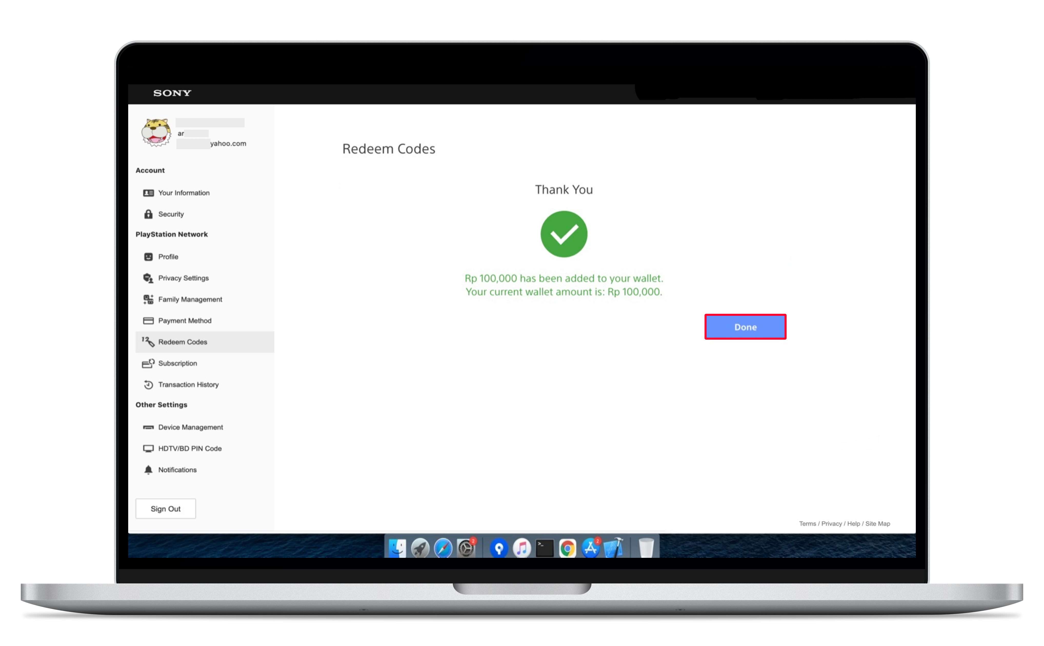 How to redeem a PlayStation voucher code? – Codashop ປະເທດລາວ (Laos)